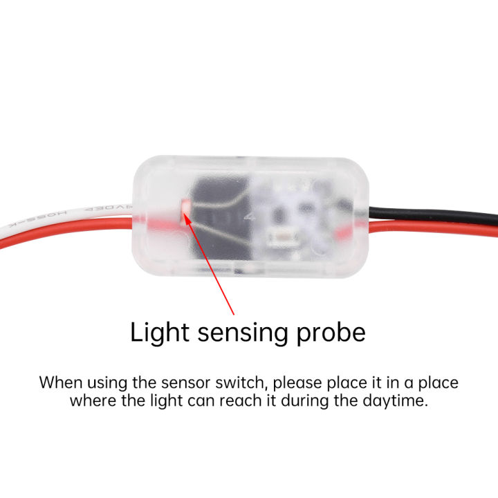 Light Sensor Switch Automatic Auto on Off Photocell Street Light Switch ...