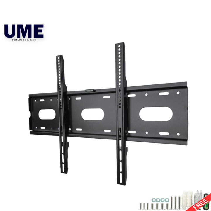 42"-90" Universal LCD LED Fixed TV Bracket Heavy Duty Flat Panel Wall ...