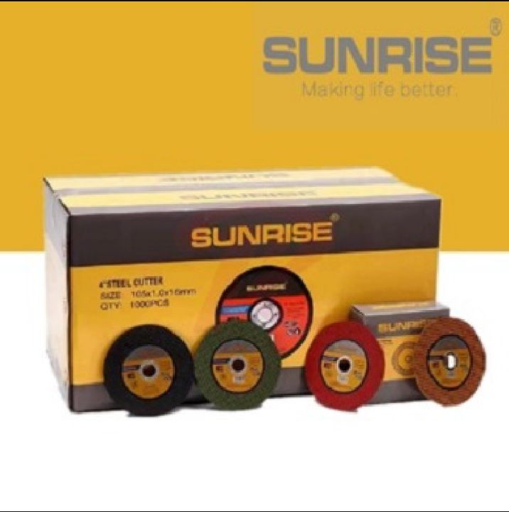 Cutting Disc 25 pcs. sunrise red heavy duty | Lazada PH