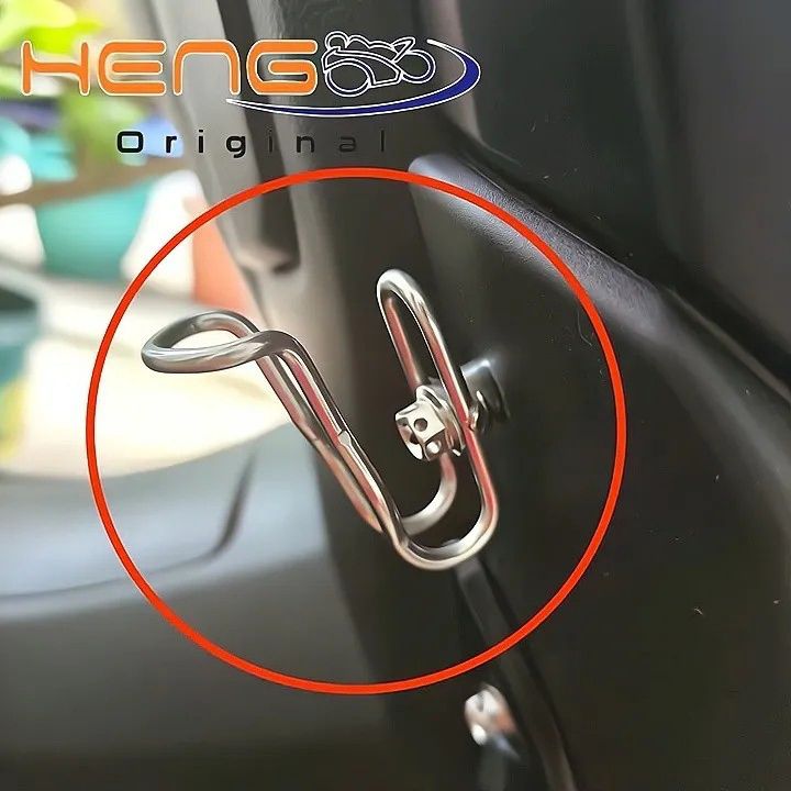 Original HENG Helmet Hook for Yamaha NMAX V1/V2 - Secure Helmet Storage ...