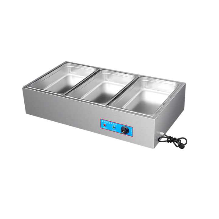 Commercial Stainless Steel Fast Food Insulated Serving Counter Desktop ...
