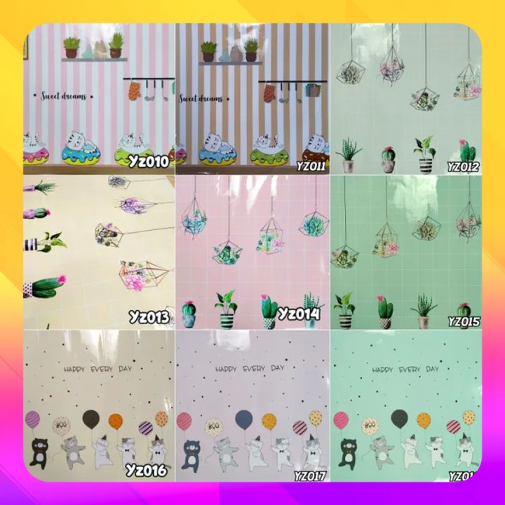 ORANGE Sticker Dapur Anti Minyak dan Api Ukuran 60CM X 5M | Sticker ...