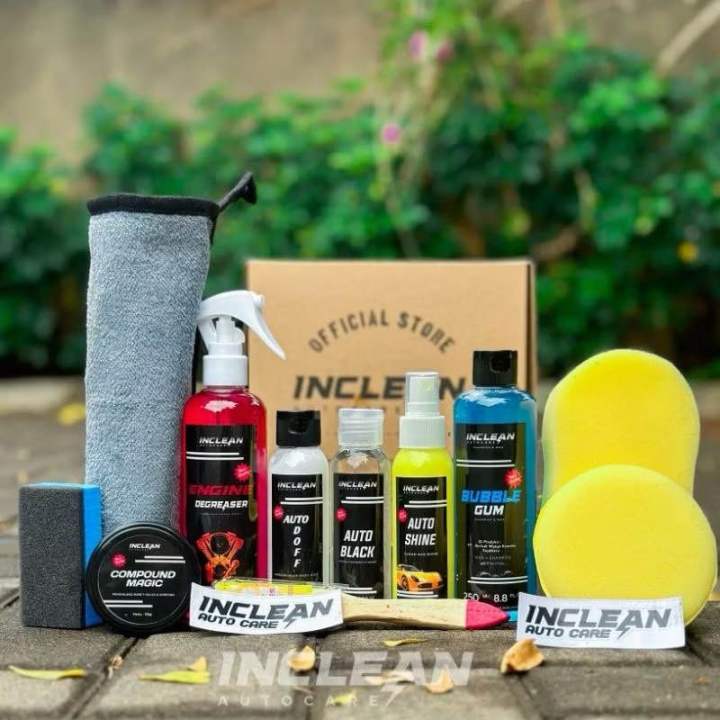 PAKET CUCI KENDARAAN SUPER LENGKAP FULL BODY ORIGINAL by INCLEAN ...