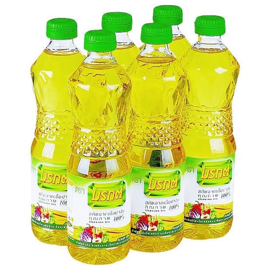 น้ำมันพืช ตรา มรกต (Morakot Brand) ขนาด 500 มล. (ขวดเล็ก 6 ขวด ...