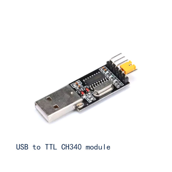 USB to TTL CH340 module STC microcontroller download wire brush board USB to serial port | Lazada PH