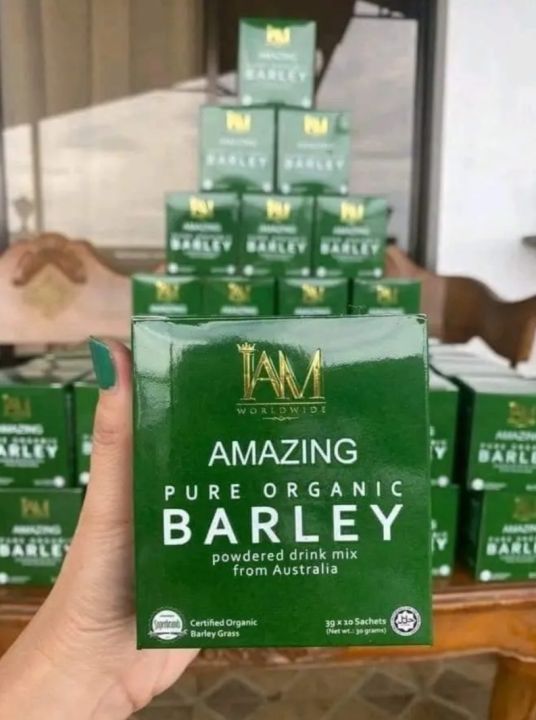 IAM Amazing pure organic BARLEY powder | Lazada PH