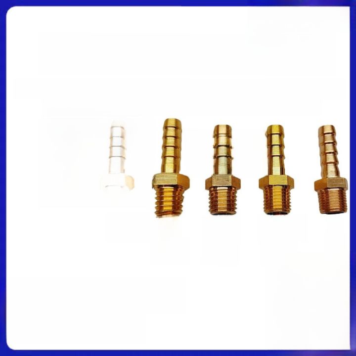Standard Metric Copper Tower Connector Fine And Thick Outer Threaded ...