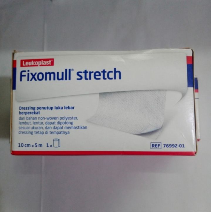 fixomull stretch 10 cm x 5 m plester luka fixomul mirip hypafix ...