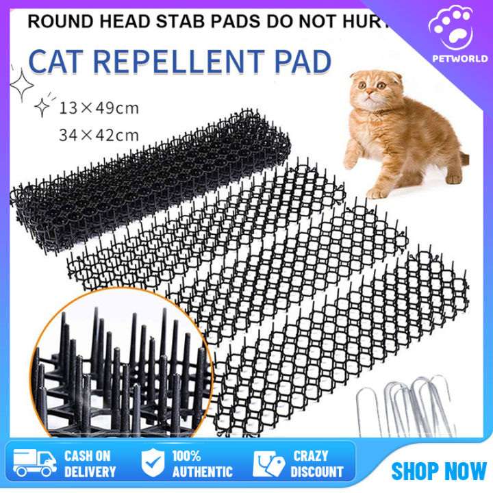 【In Stock】Cat Scat Mat Anti-Cat and Pest Plastic Prickle Strip Cat ...