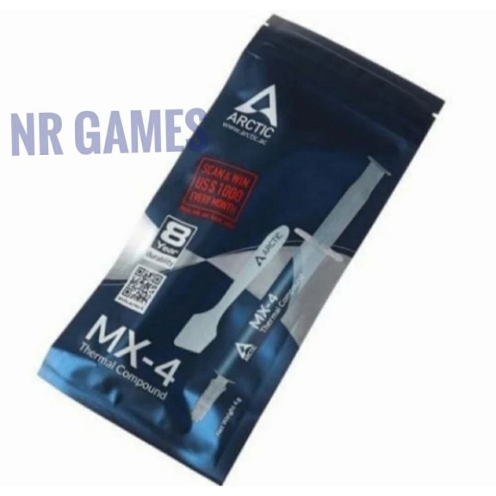THERMAL PASTA MX 4 ( 4 GRAM ) / THERMAL COMPOUND MX-4 (4GRAM) | Lazada ...