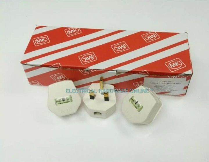 MK 13A Fused Plug Top SIRIM Approved 250V ( MK650 ) | Lazada