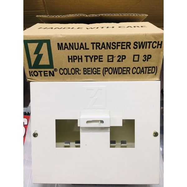 Koten MTS bolt-on 2Pole ( MANUAL TRANSFER SWITCH) | Lazada PH