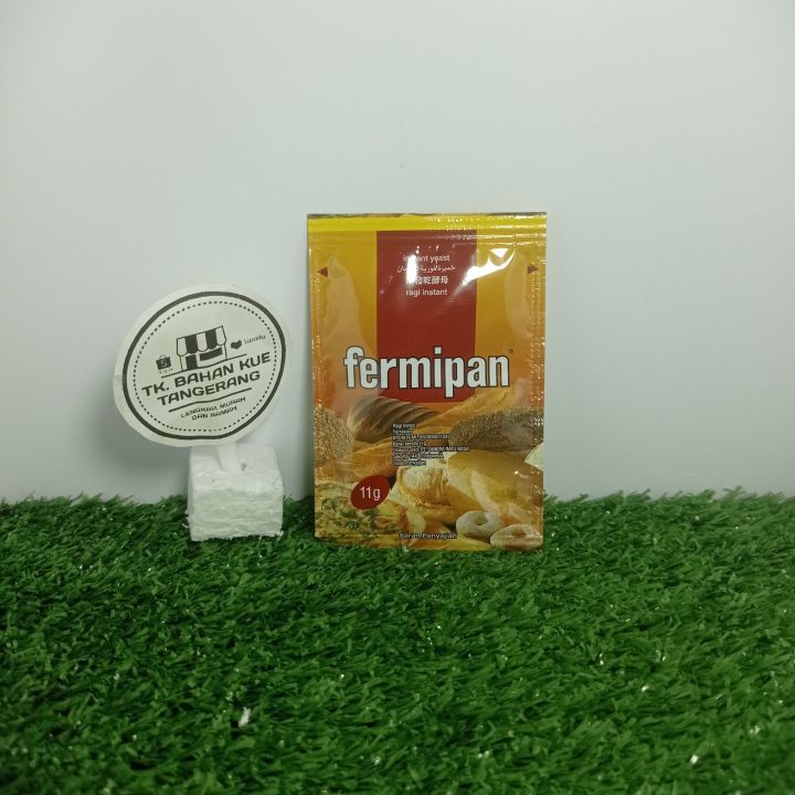 Fermipan sachet 11 g / ragi instan / instant yeast | Lazada Indonesia
