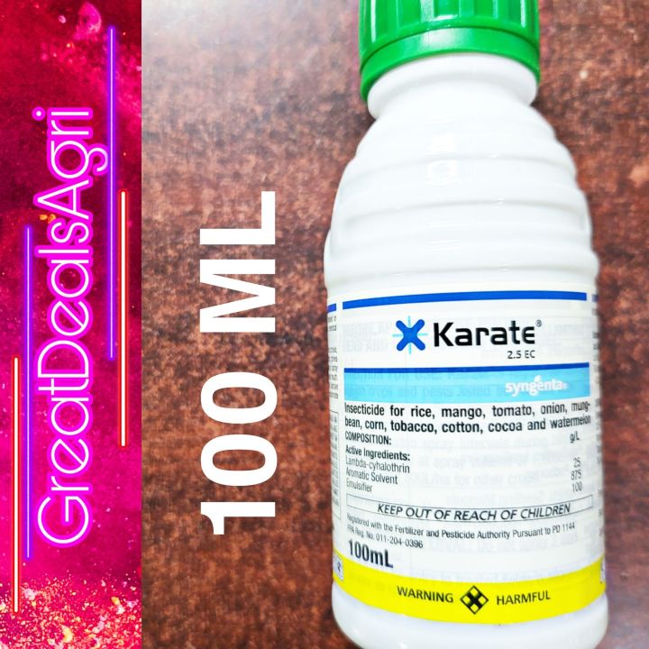 KARATE 2.5 EC (100mL) LAMBDA-CYHALOTHRIN INSECTICIDE SYNGENTA | Lazada PH