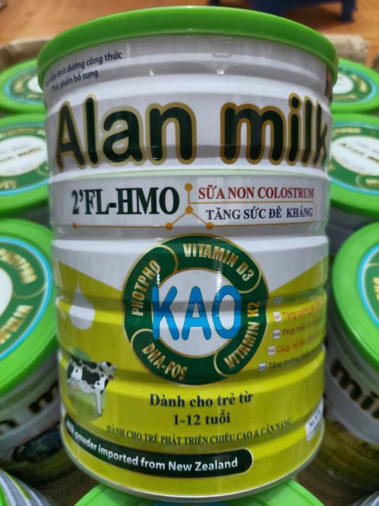 SỮA ALAN MILK CHO TRẺ 1-12 TUỔI /850G | Lazada.vn