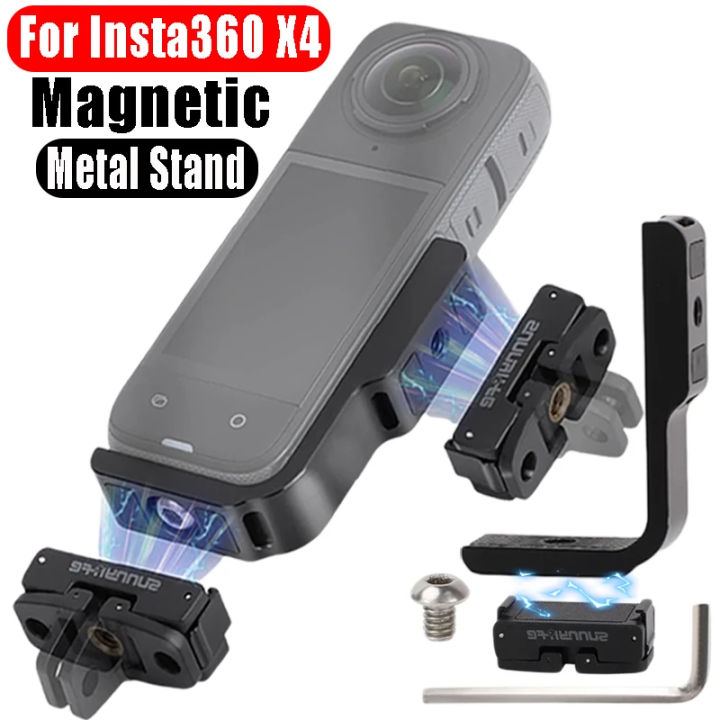 L Type Vertical Horizontal Mount with Magnetic Adapter Quick Release ...