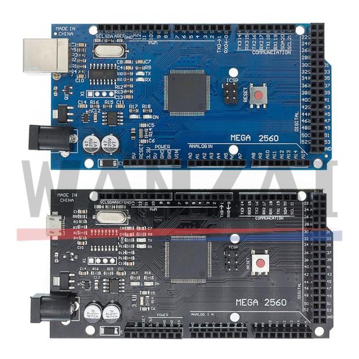 MEGA2560 MEGA 2560 R3 (ATmega2560-16AU CH340G) AVR USB บอร์ดพัฒนาบอร์ด ...