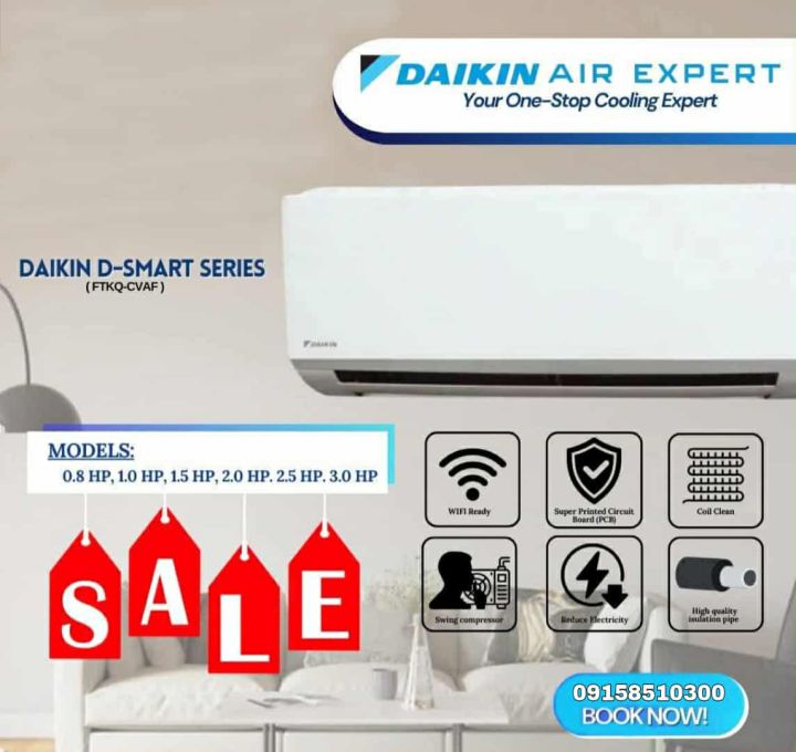 Daikin 2.5hp Split Type Inverter Aircon | Lazada PH