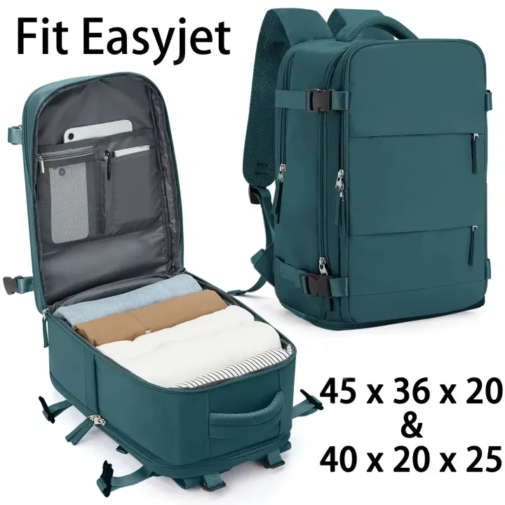 Easyjet Cabin Bag 45x36x20 Backpack, 40x20x25 Ryanair Carry-Ons, Women ...