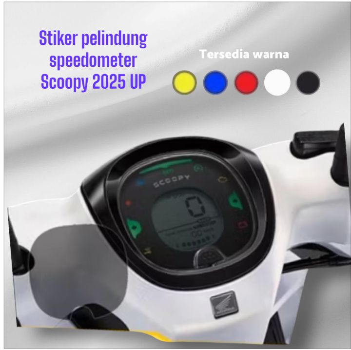 Stiker pelindung Stiker antigores speedometer honda scoopy 2025 ...