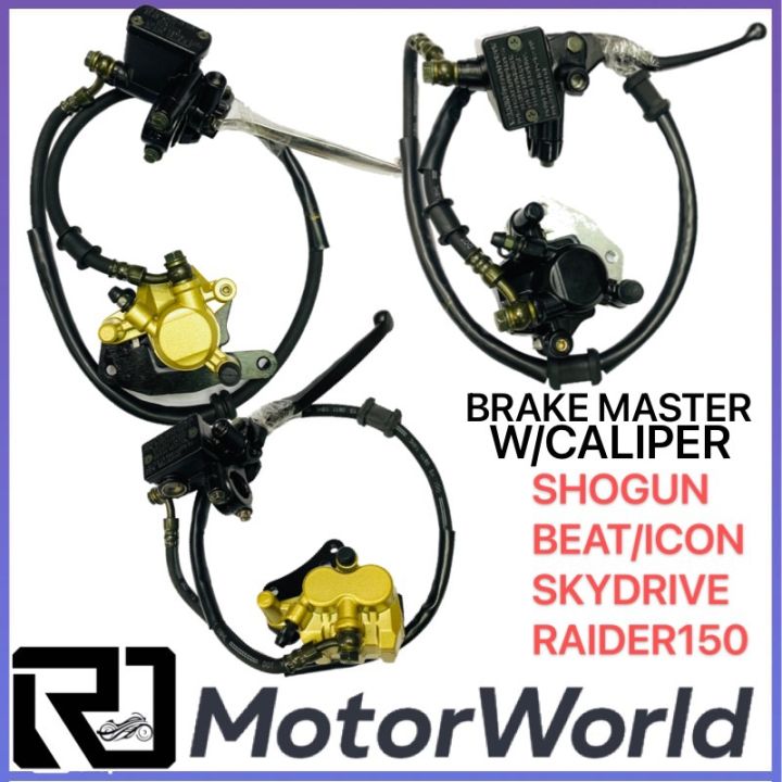 BRAKE MASTER CALIPER SET For SHOGUN 125 BEAT/ICON SKYDRIVE RAIDER150 ...