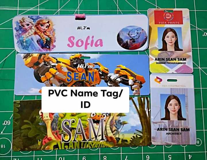 PVC Name Tag/ID | Lazada PH