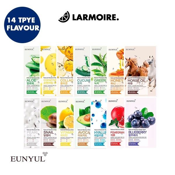 Original Korean Eunyul Natural Moisture Mask Pack (1pc) | Lazada