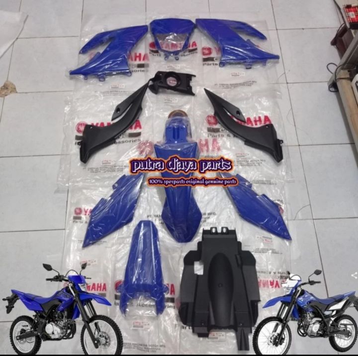COVER FULL BODI YAMAHA WR155 2020 2021 BIRU ORIGINAL YGP | Lazada Indonesia