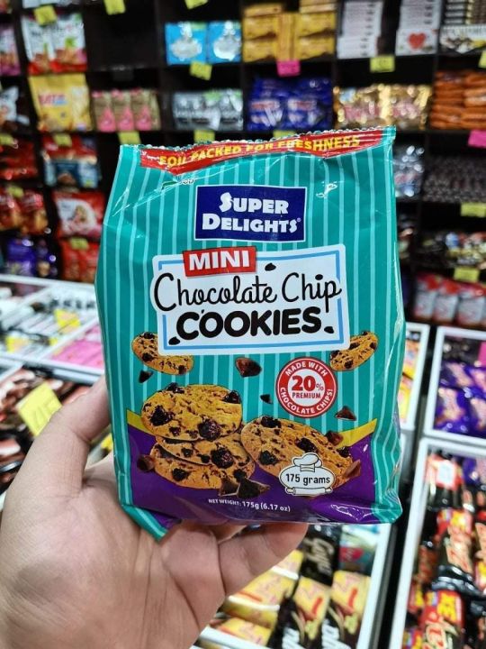 Superdelights Mini Chocolate chip cookies | Lazada PH