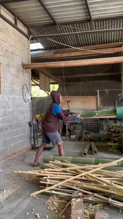 BAMBU BILAH 100CM BAMBU BELAH BAMBU AJIR BAMBU TURUS Bilah Bambu - Ajir ...