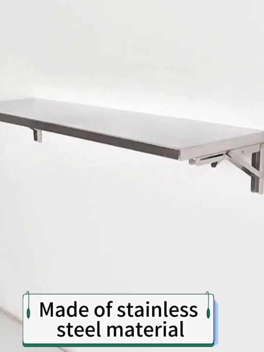 Heavy Duty Foldable Storage Rack 304 Stainless Steel Hanging Wall ...