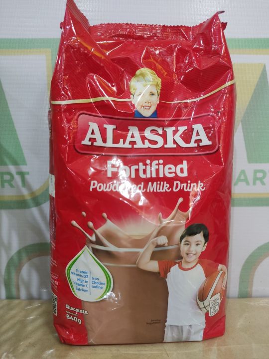 ALASKA FORTIFIED POWERED MILK DRINK CHOCO 840G | Lazada PH