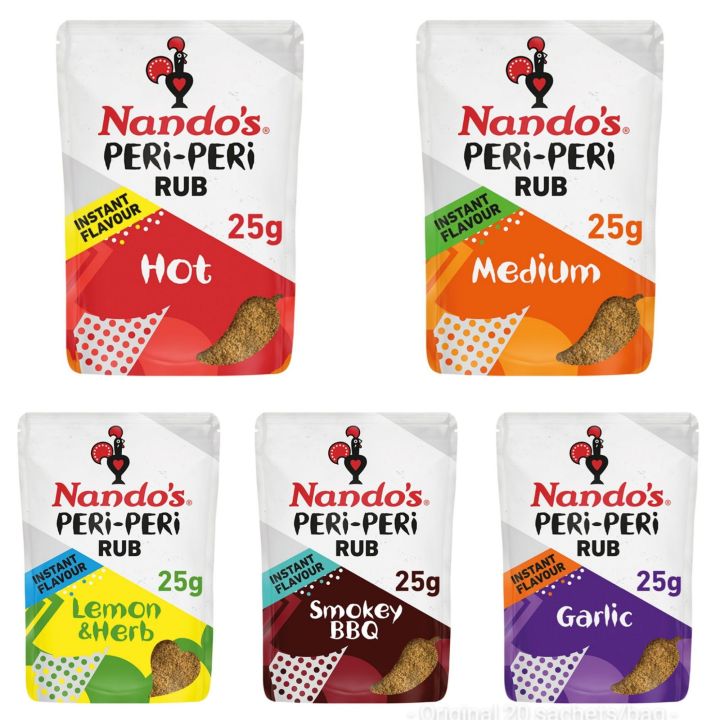 Nando's Peri Peri Rub 25 grams | Lazada PH