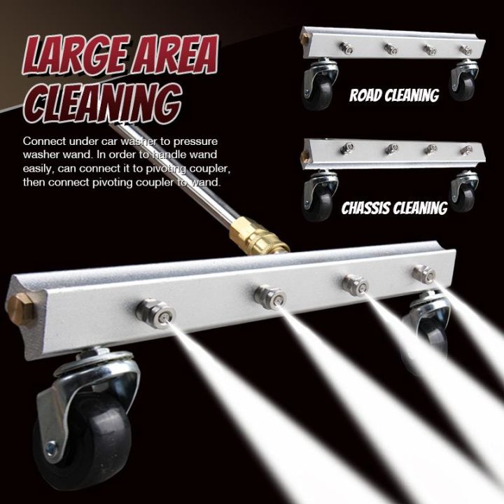 High Pressure Washer 4 Nozzle Car Washer Under Body Chassis Water Spray ...