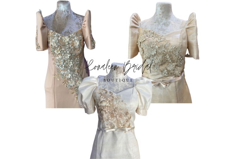 Modern Filipiniana Dresses for All Occasion | Lazada PH