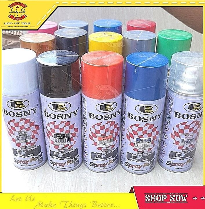 Bosny Acrylic spray paint | Lazada PH