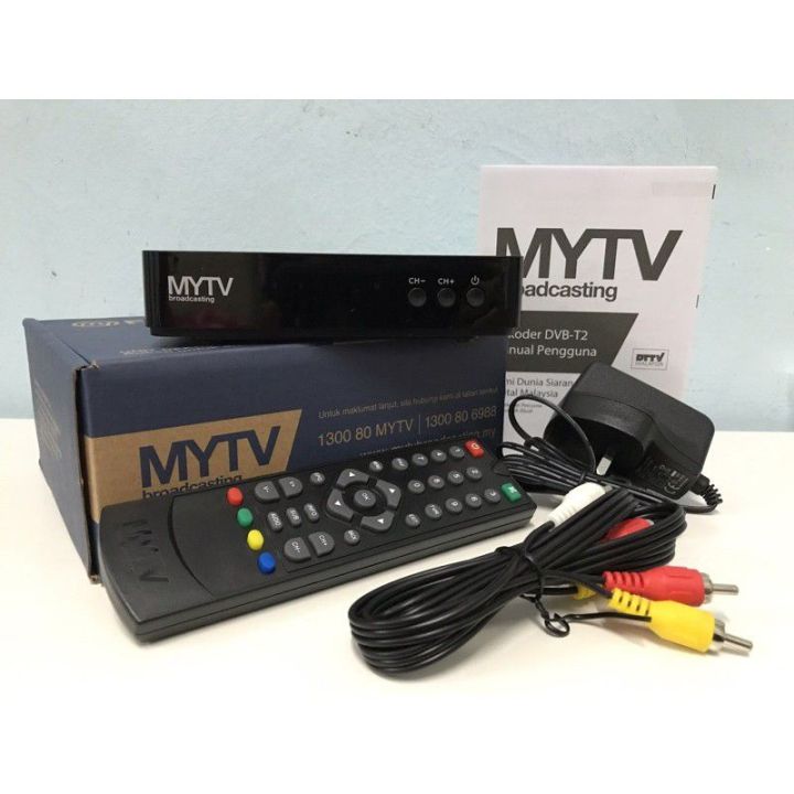 Mytv Original Malaysia Digital Tv Myfreeview Dvb T2 Decoder Television ...
