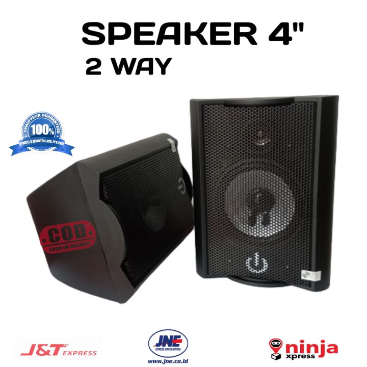 SPEAKER PASIF BOX 4 INCH 2 WAY MONITOR / CRIMSON CR 402 SPEKER RUANGAN DINDING MASJID KANTOR ...