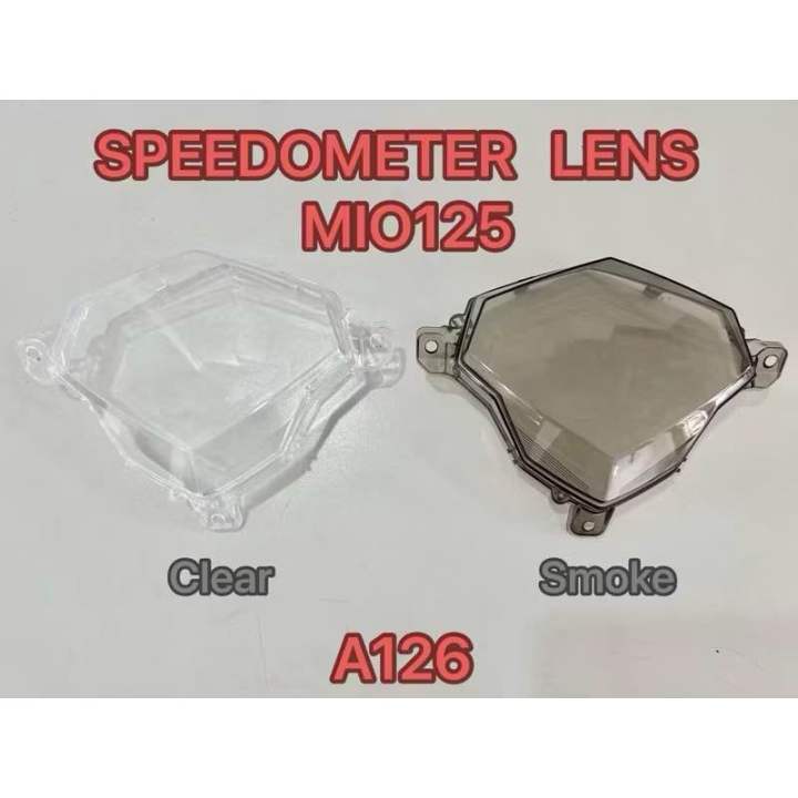 Motorcycle Speedometer Lens For Mio i 125 (Clear & Smoke) | Lazada PH