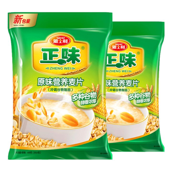 Yashili Authentic Oats Original Nutritional Oats Instant Breakfast ...