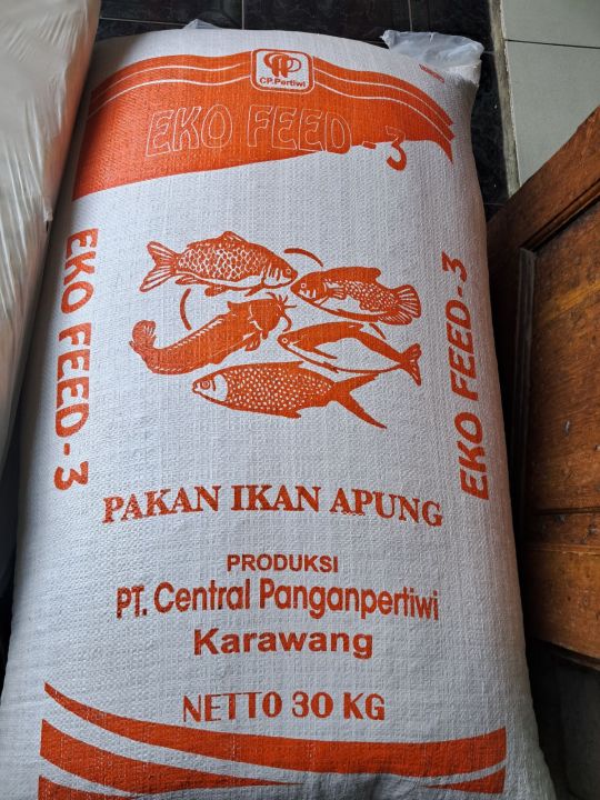 pelet pakan ikan 30kg (1karung) | Lazada Indonesia