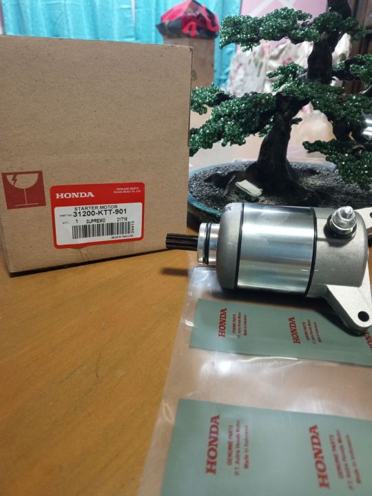 Honda Genuine STARTER MOTOR assy for TMX SUPREMO/TMX150 | Lazada PH