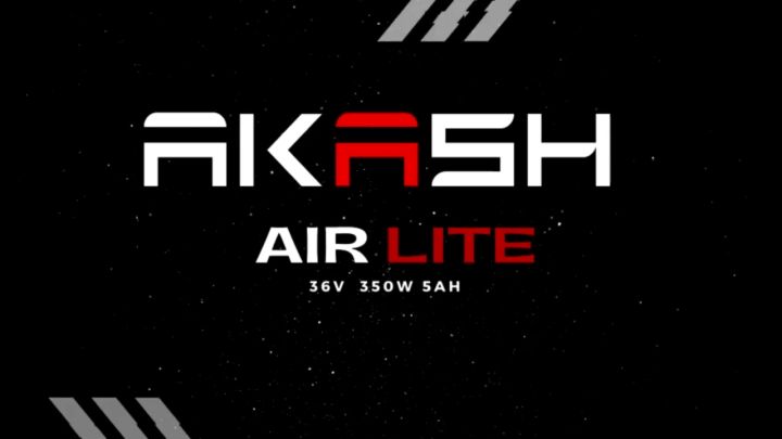 AKASH Air Lite สกู๊ตเตอร์ไฟฟ้า น้ำหนักเบา พกพาสะดวก คุณภาพดี กันน้ำ ...