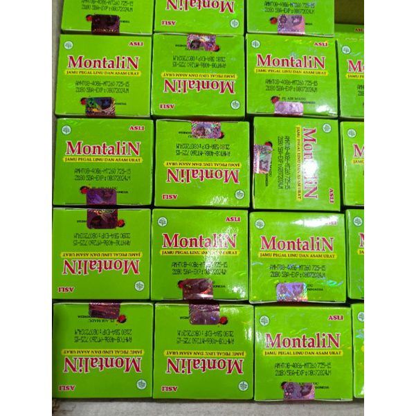 Original Montalin Herbal Capsule 10sachets Silver Sealed 2024exp ...