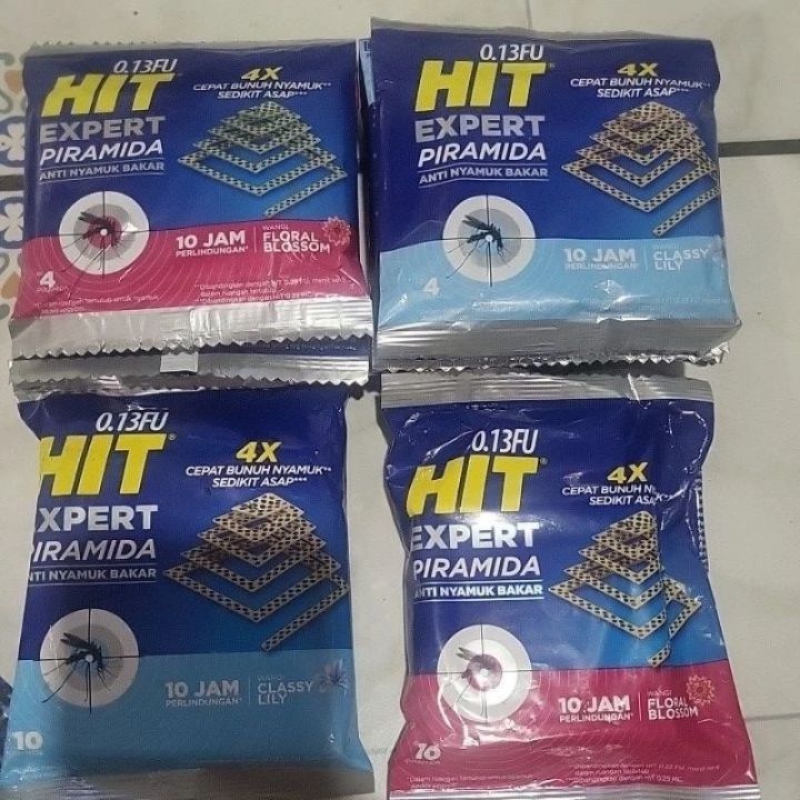 Hit magic expert obat nyamuk bakar isi 4 dan isi 10 lembar | Lazada ...
