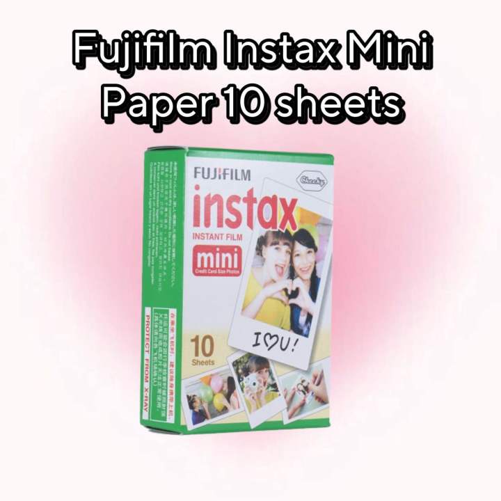 (Dream) (LANGSUNG KIRIM) Fujifilm Instax mini paper 10 sheets instax ...