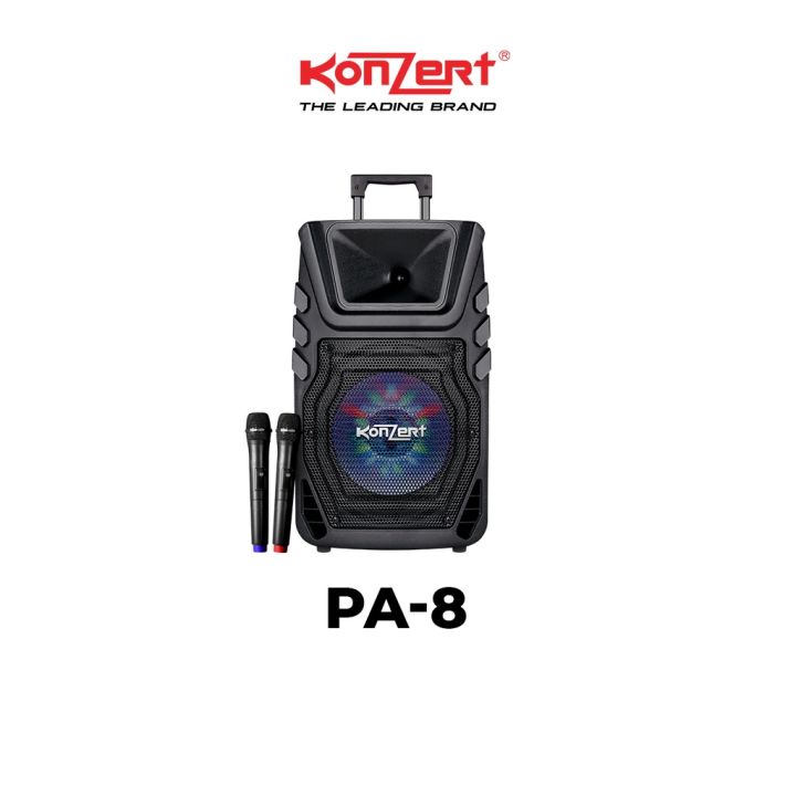 Konzert PA-8 Portable trolley Bluetooth speaker | Lazada PH