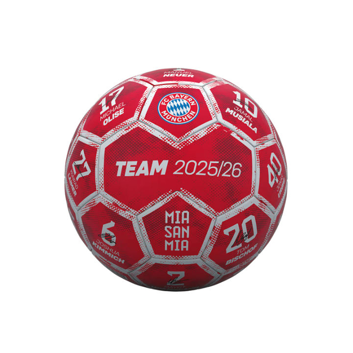 Bayern Munich 2025-26 Season Team Signed Memorial Ball Number One 54672 ...