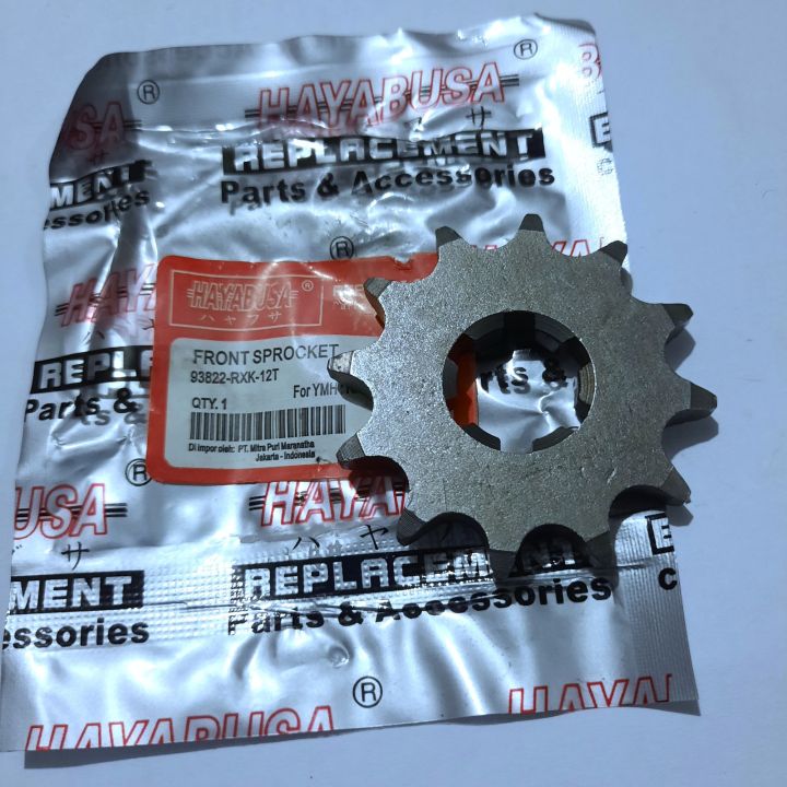 gir depan yamaha ukuran 12t rx king vega r jupiter mx jup z | Lazada ...