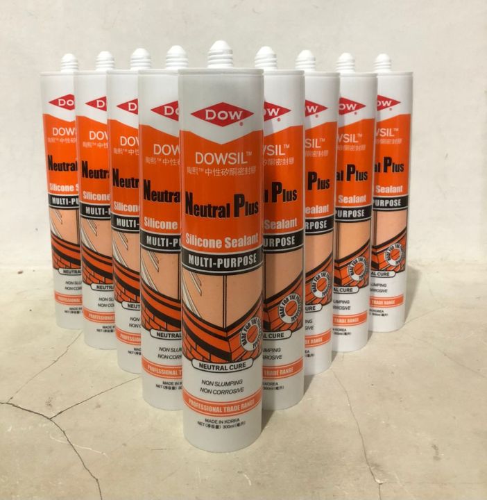 Sealant Dowsil Neutral Plus - 300ml Warna Putih | Lazada Indonesia